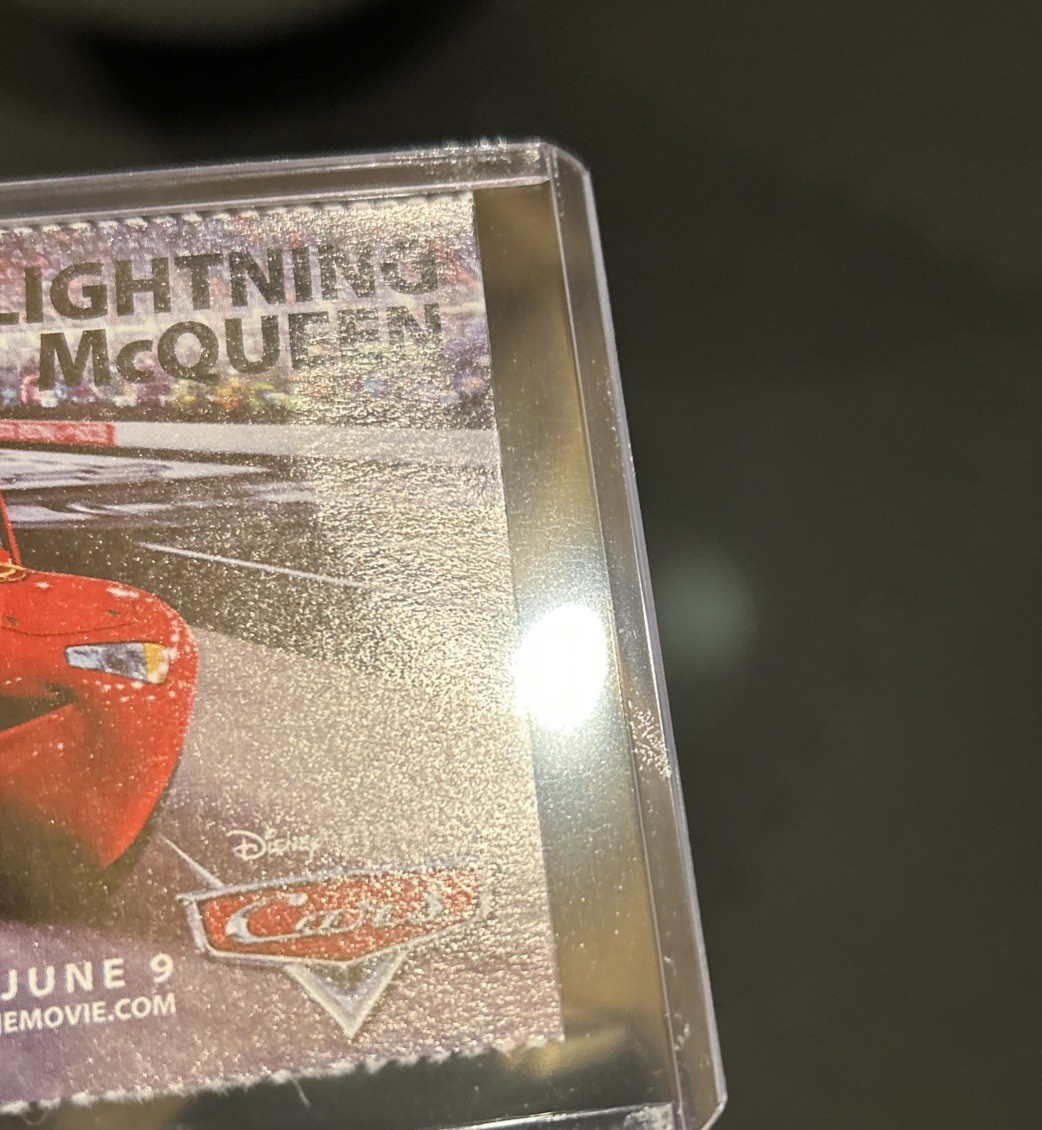 LIGHTNING MCQUEEN ROOKIE RARE MOVIE CARS DISNEY PIXAR SI FOR KIDS 2006 ...
