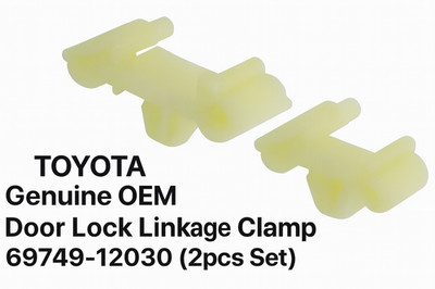 Toyota OEM Door Lock Link Clamp 69749‑12030 x2 Set / Genuine Parts | eBay