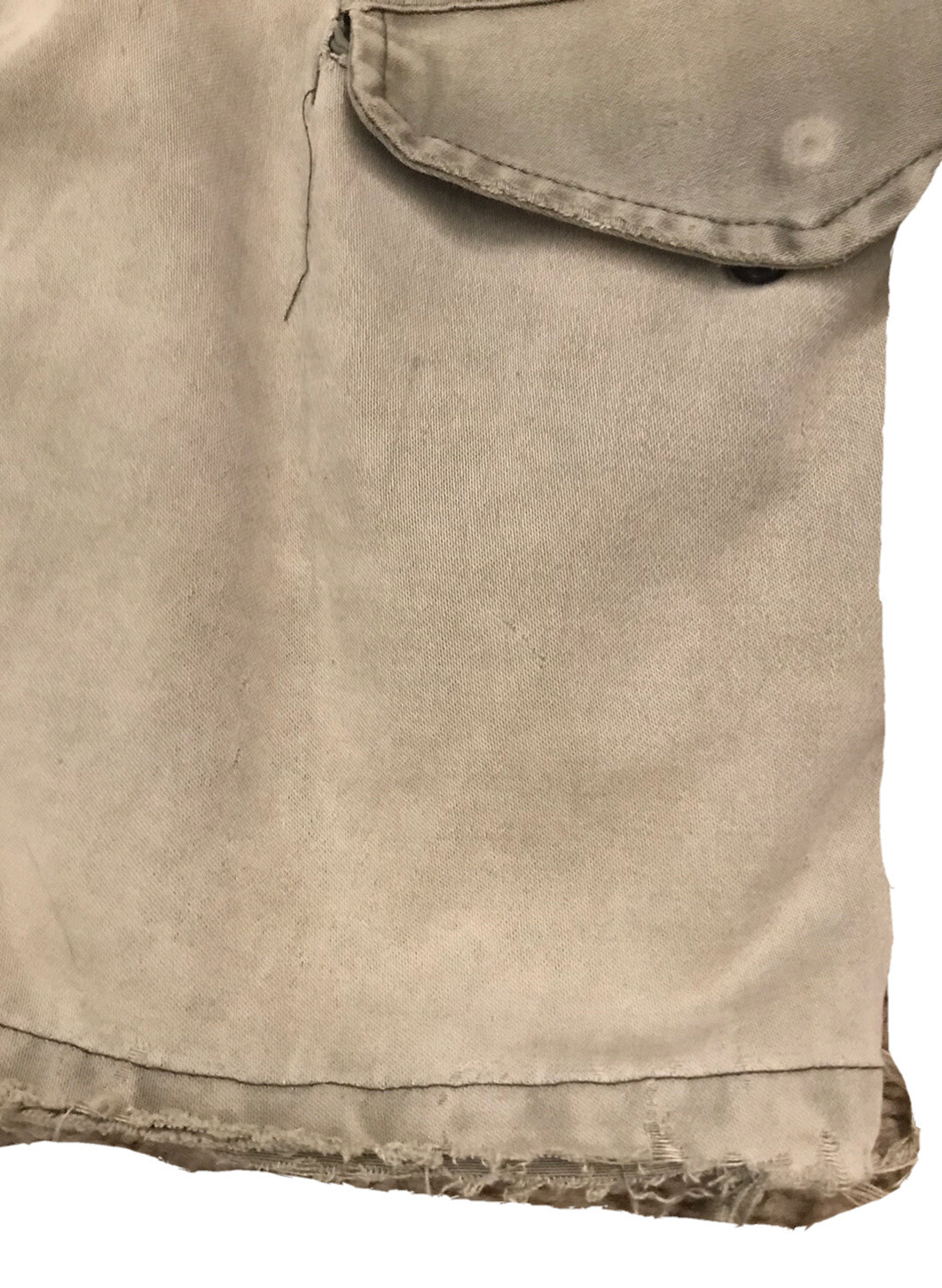 m65 field jacket xl distressed custom rambo army vintage authentic | eBay