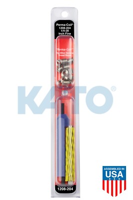 1/4-28 Thread Repair Kit Perma-Coil 1208-204 (12 Insert) Helicoil 5528 ...