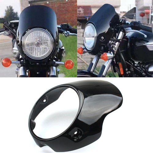 Motorcycle 8" Headlight Fairing Cowl for Triumph BONNEVILLE T100 T120 ...