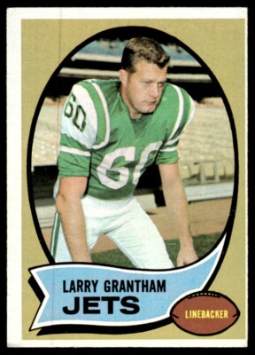 1970 Topps Larry Grantham New York Jets #82 | eBay