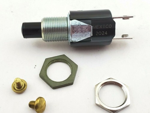 Eaton 8411K12 Momentary Pushbutton Switch SPST NO Screw Terminals 3/4 ...