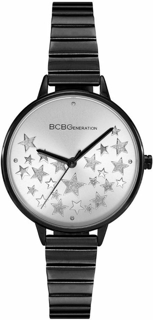 Women's BCBGeneration Black Tone With Crystallized Dial BCBG Watch ...