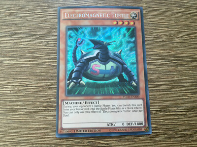 YGLD Electromagnetic Turtle - 1st Edition - Secret - Yugioh | eBay UK