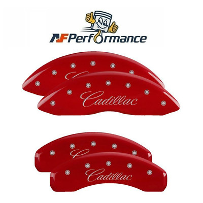 MGP Red Aluminum Caliper Covers For 2007 - 2020 Cadillac Escalade / ESV ...