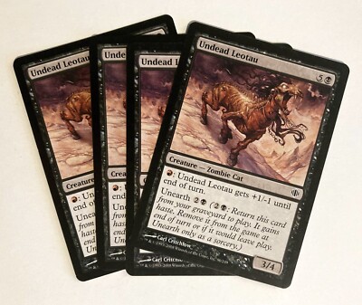 Undead Leotau (4) NM Shards of Alara MTG Magic the Gathering | eBay