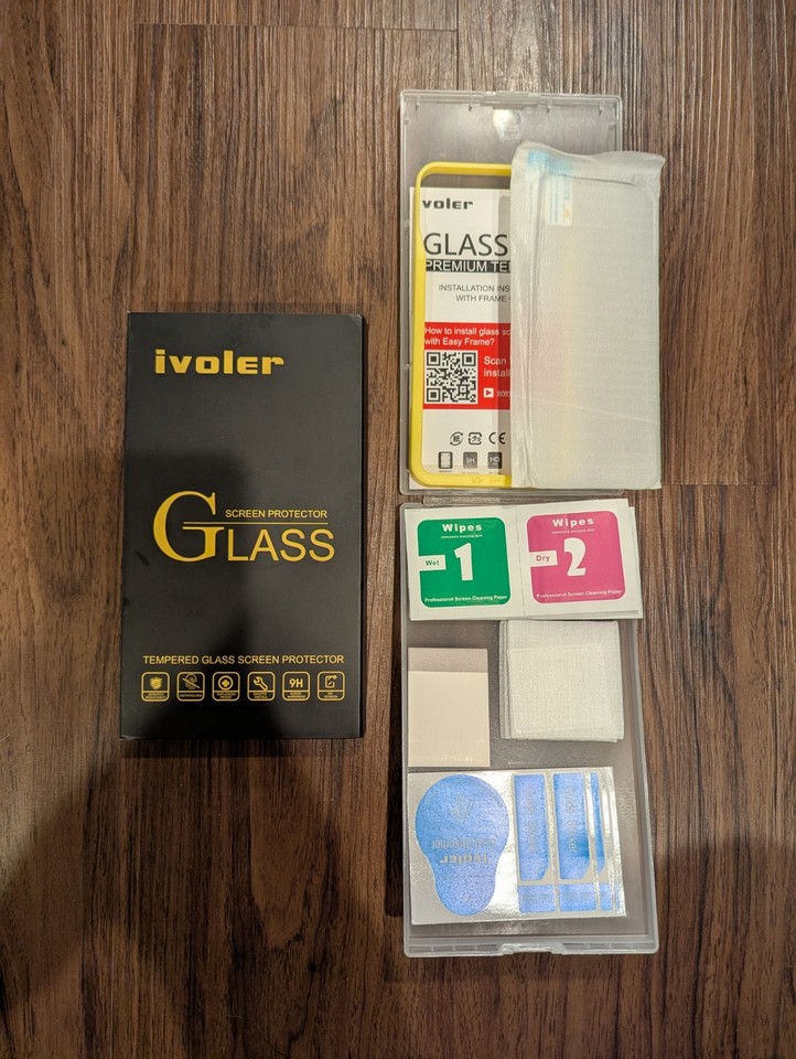 ivoler 3 Pack Tempered Screen Phone Lens Protector for Pixel 4a 4G Anti ...