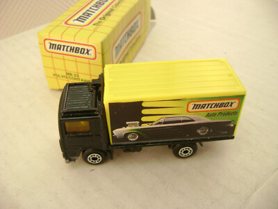 1993 MATCHBOX SUPERFAST #23 VOLVO CONTAINER TRUCK NEW IN BOX | eBay