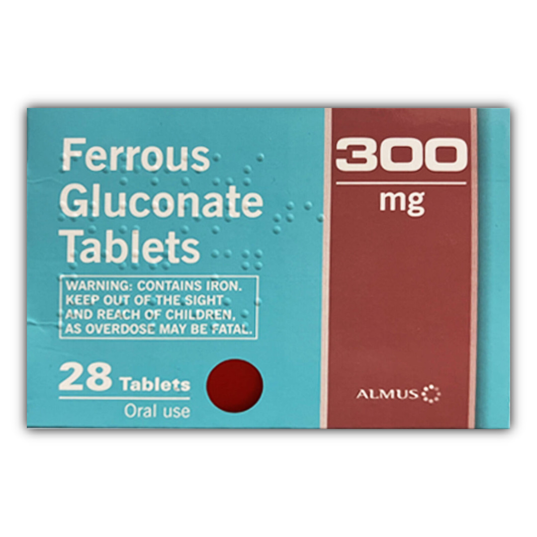 Ferrous Gluconate 300mg Tablets - 3 x 28 (Brands May Vary) | eBay UK