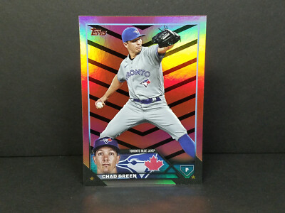 2023 Topps #US176 Chad Green, Toronto Blue Jays - Orange and Black Foil ...