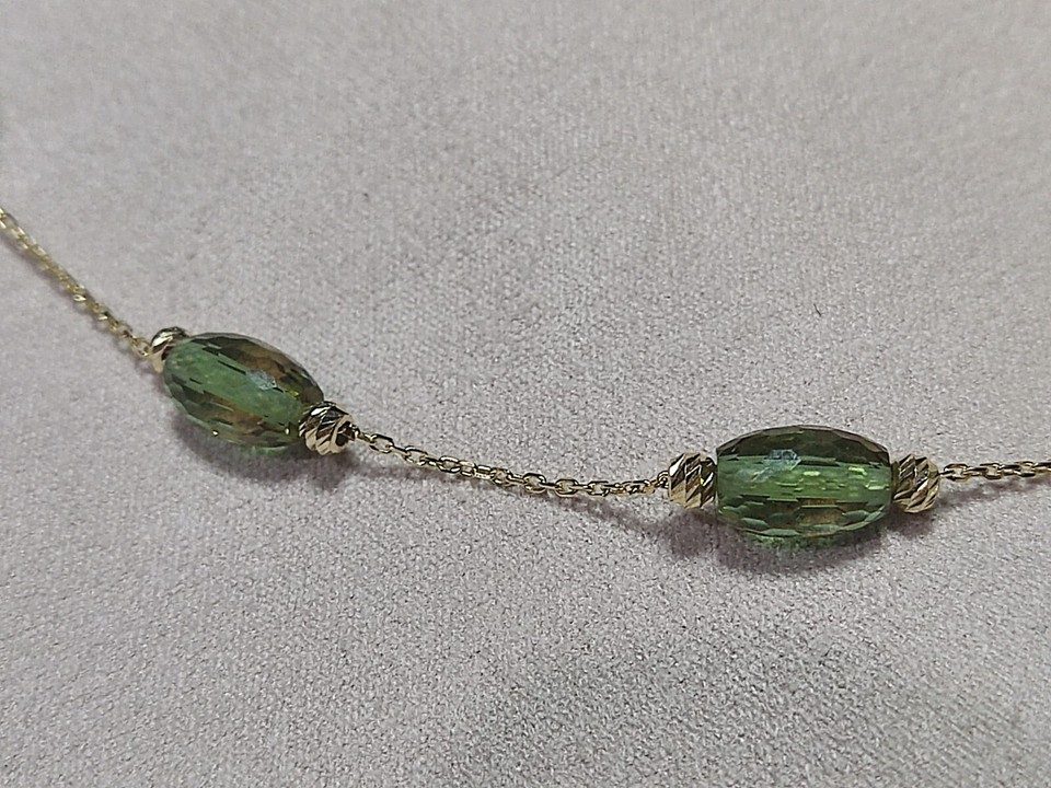 Diaspore Zultanite Csarite Color Change Pendant real 14K Gold necklace ...