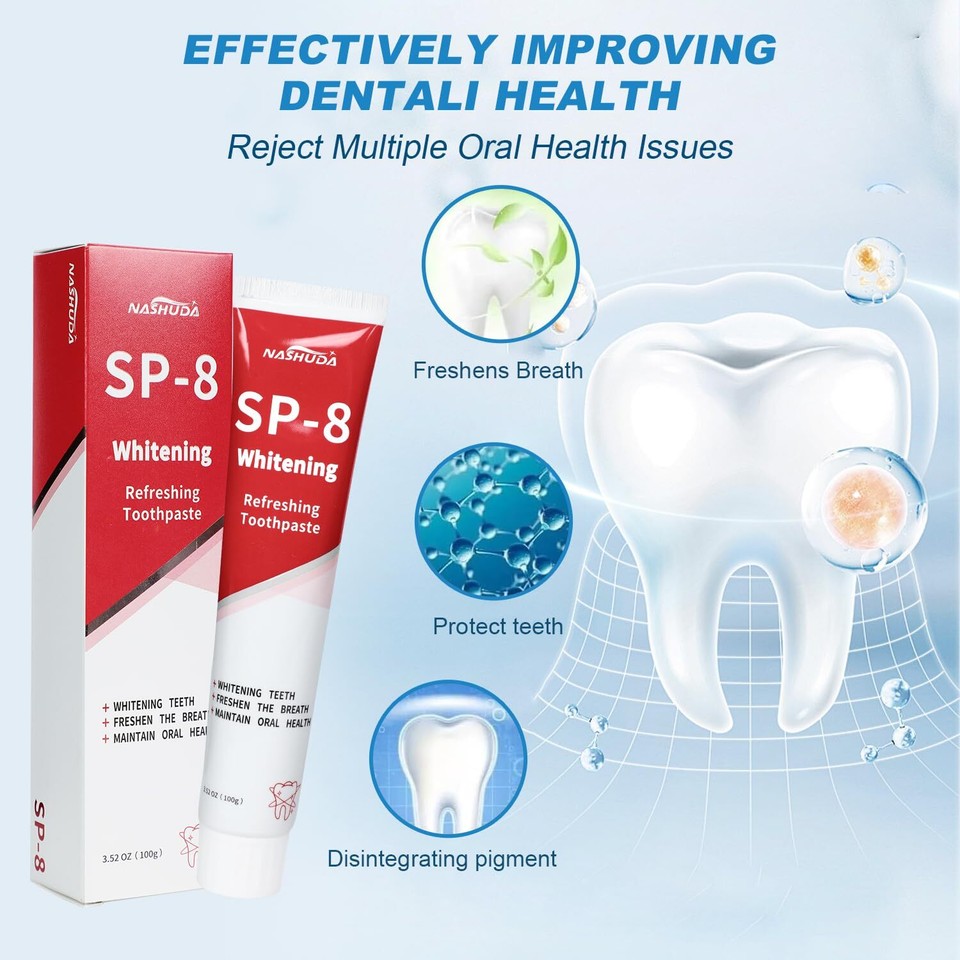 SP-8 Ultra Whitening Toothpaste, SP8 Probiotic Toothpaste, Sp 8 ...