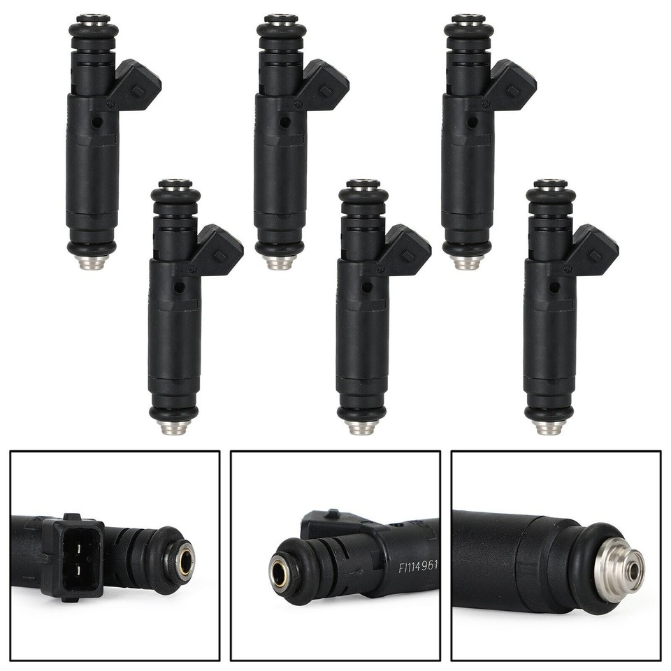 6pcs Fuel Injectors 630CC Fit Siemens Deka Fit VW Fit Audi AGU EV1 ...