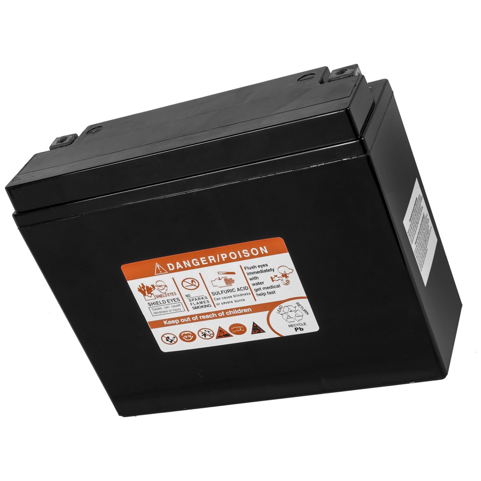 Yb16al-A2 Yamaha BTY-YB16A-LA-20 YB1-6ALA2-00-00 AGM Battery | Caltric ...