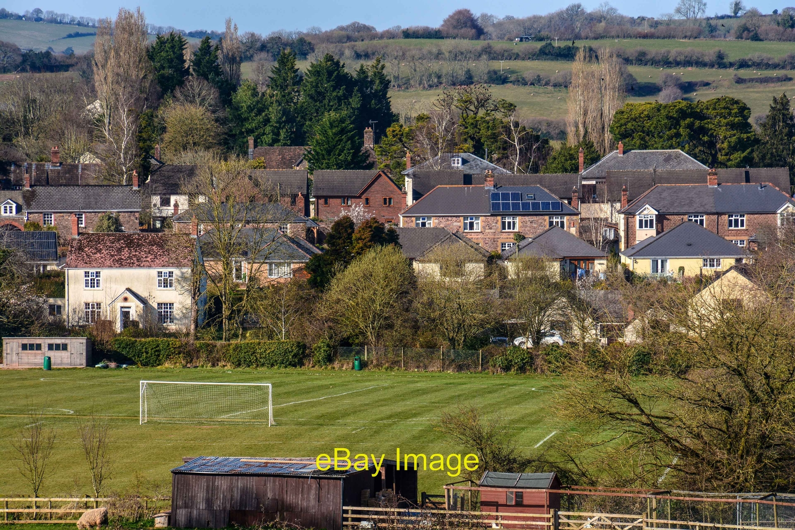 Photo 6x4 Wiveliscombe : Town Scenery Hartswell/ST0827 Looking across ...