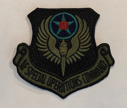 AFSOC Subdued MAJCOM Patch USAF Special Operations Combat Controller Iraq | eBay