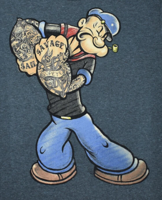 Popeye The Sailor Man Tattoo