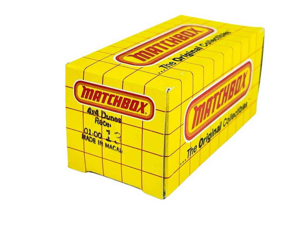 Matchbox Lesney Superfast MB13 4X4 Dunes Racer Pick-Up w/Yellow Grid Box | eBay