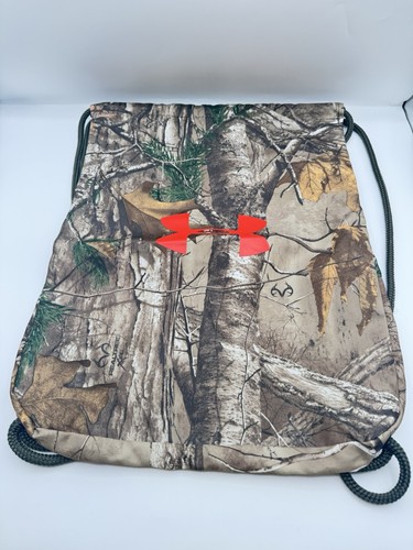 Under Armour Drawstring Backpack Realtree Camo Gym Sackpack Green ...