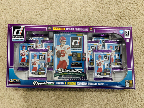 2025 Donruss NFL Football Trading Cards Costco Bundle Box Sealed Brand ...