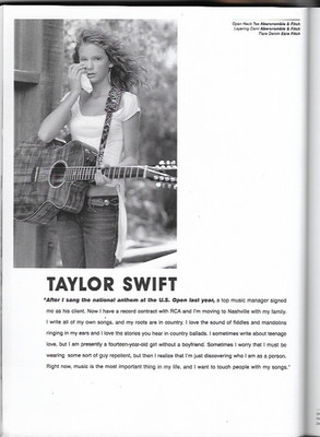 Taylor Swift 14 yrs old Abercrombie & Fitch Wentworth Miller 04 Jessica ...