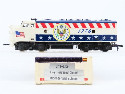 HO Scale Life-Like Bicentennial F7A Diesel Locomotive #1776 | eBay