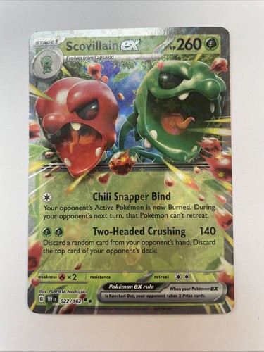 Scovillain ex 022/162 Sv05: Temporal Forces Holo Double Rare NM ...