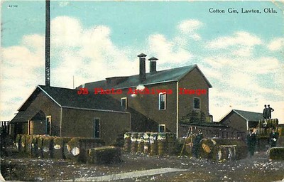 OK, Lawton, Oklahoma, Cotton Gin Factory, Exterior View, Teich No A2142 ...