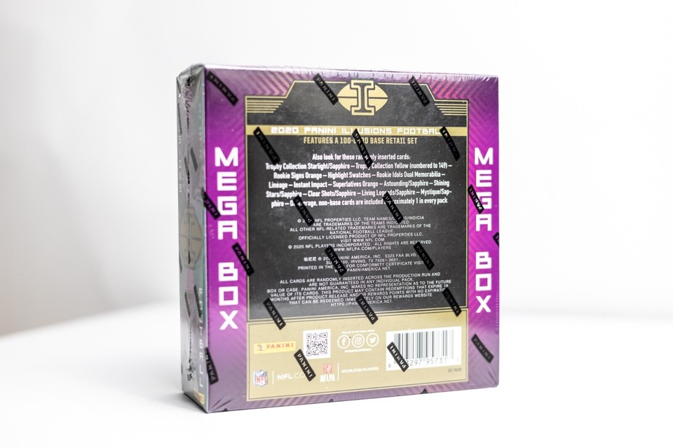 2020 Panini Illusions NFL Football Mega Box -LOT OF 3 Factory Sealed | eBay