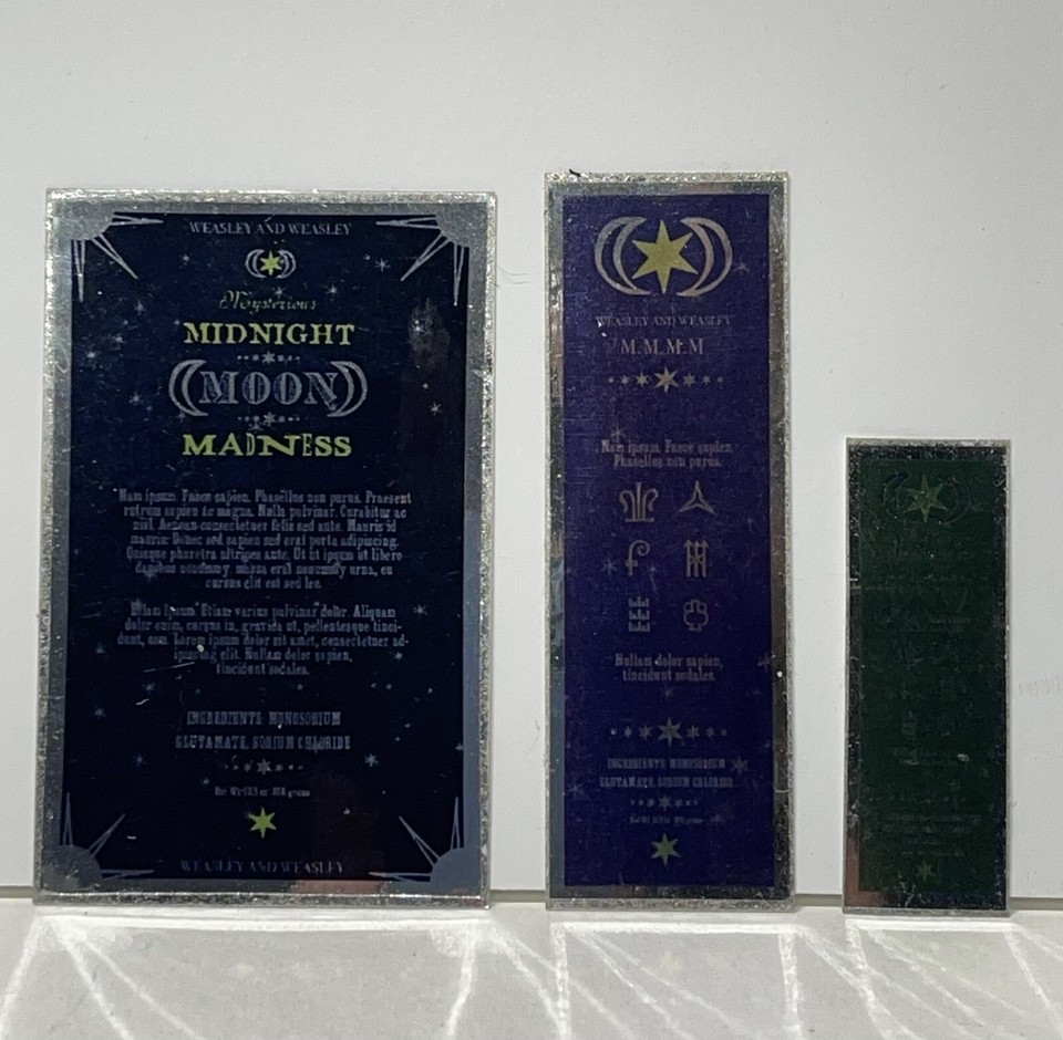 Harry Potter Original Prop Weasley Wizarding Wheezes Production Made ...