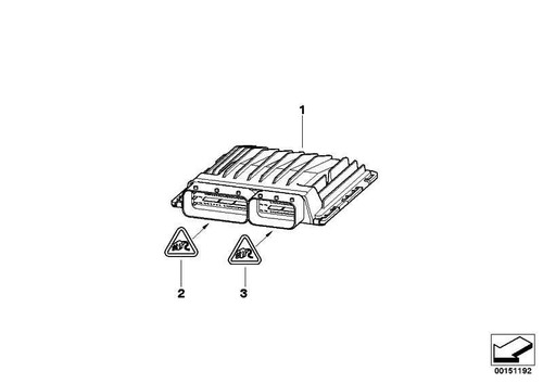 6x Original BMW 12527521531 - Buchsengehäuse 12-POLIG 1er 3er 5er 6er ...