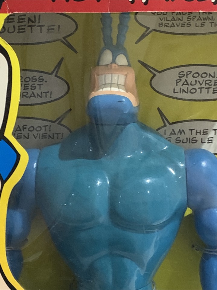 The Tick Talking Tick 1994 Bandai 16" Poseable Figure NEW 6 Super ...