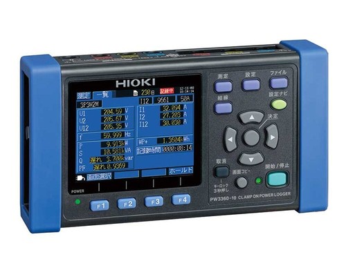 HIOKI PW3360-10 CLAMP ON POWER LOGGER PW3360-20P North American Version ...