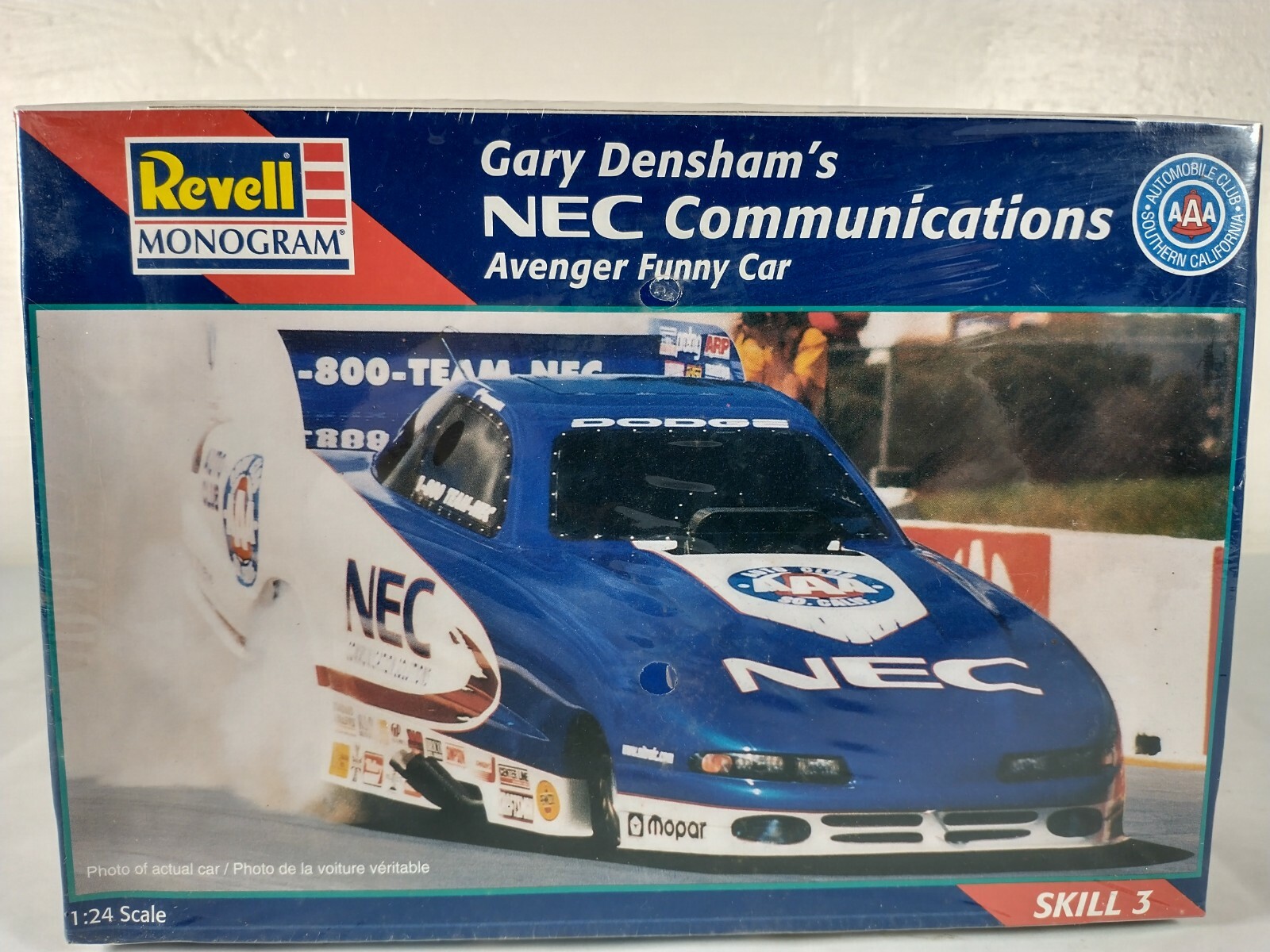 Gary Densham's NEC Communications Avenger Funny Car Revell 1:25 Model ...