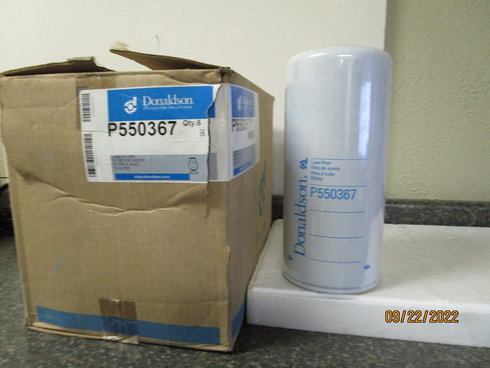 DONALDSON P550367 - cross reference oil filters | oilfilter ...