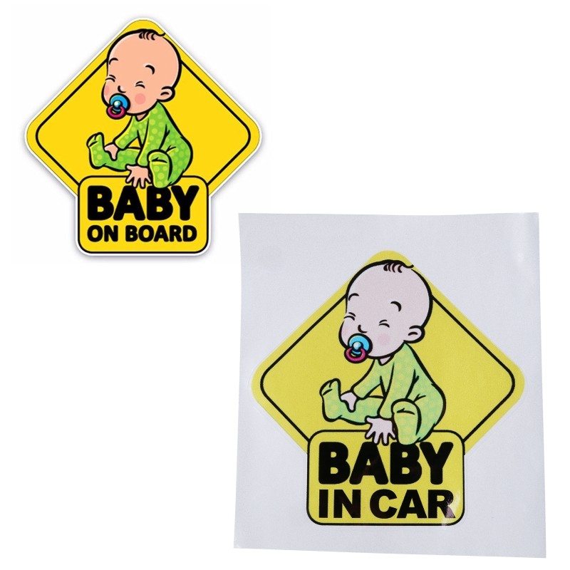 Baby On Board Decal Sticker Auto Logo Emblem Styling Label DIY Baby On ...