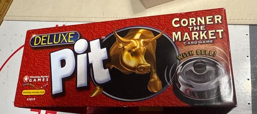 Deluxe Pit Card Game Hasbro with Bell Complete in Box * See | eBay