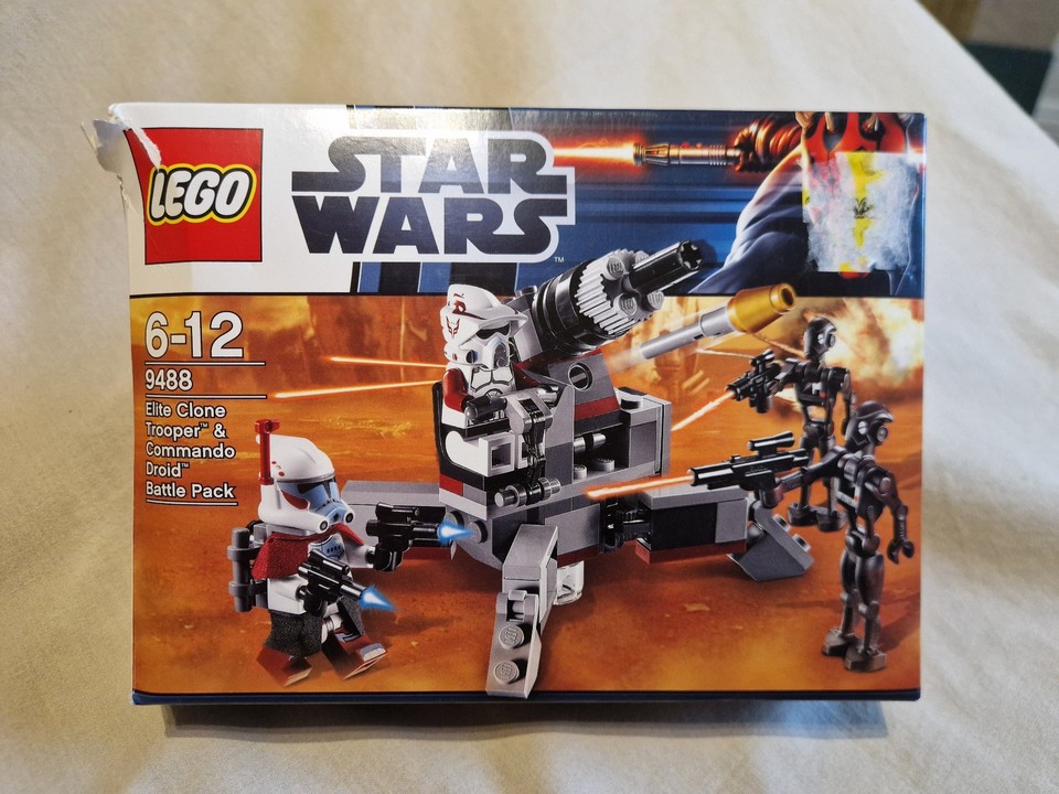 LEGO Star Wars: Elite Clone Trooper & Commando Droid Battle Pack (9488 ...