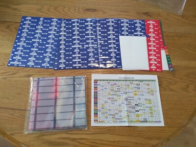 Fantasy Football 4'X6' FABRIC Draft Board & Player Sticker Kit 2023 14 ...