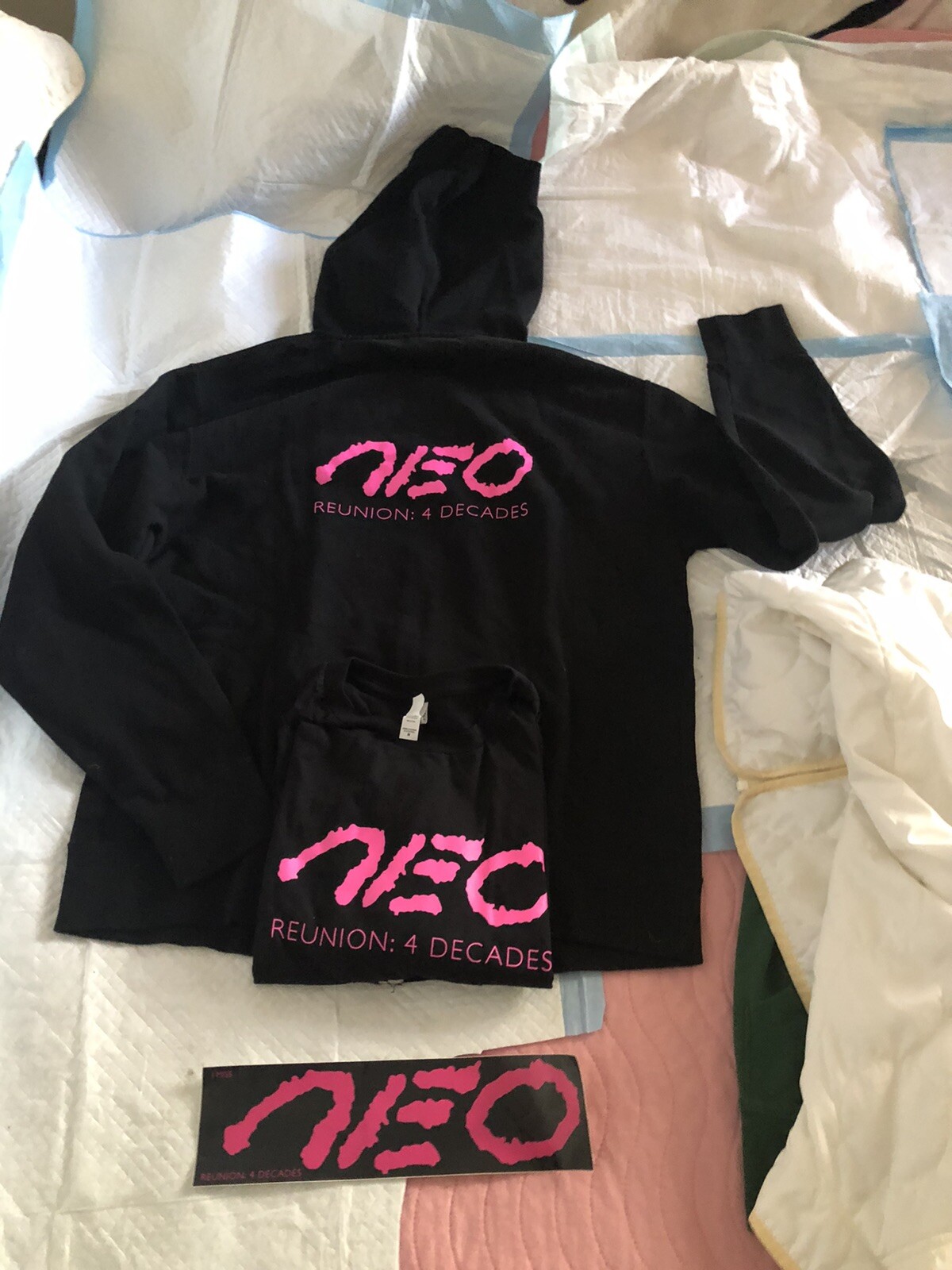 4 Decades of NEO Chicago Punk Club large hoodie bumper sticker -Tshirt ...