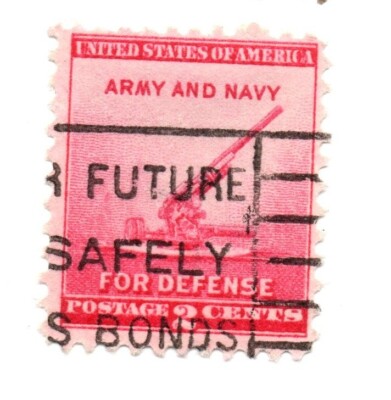 SCOTT # 900 2c Army and Navy for Defense 1940 Used Stamp (c1) | eBay