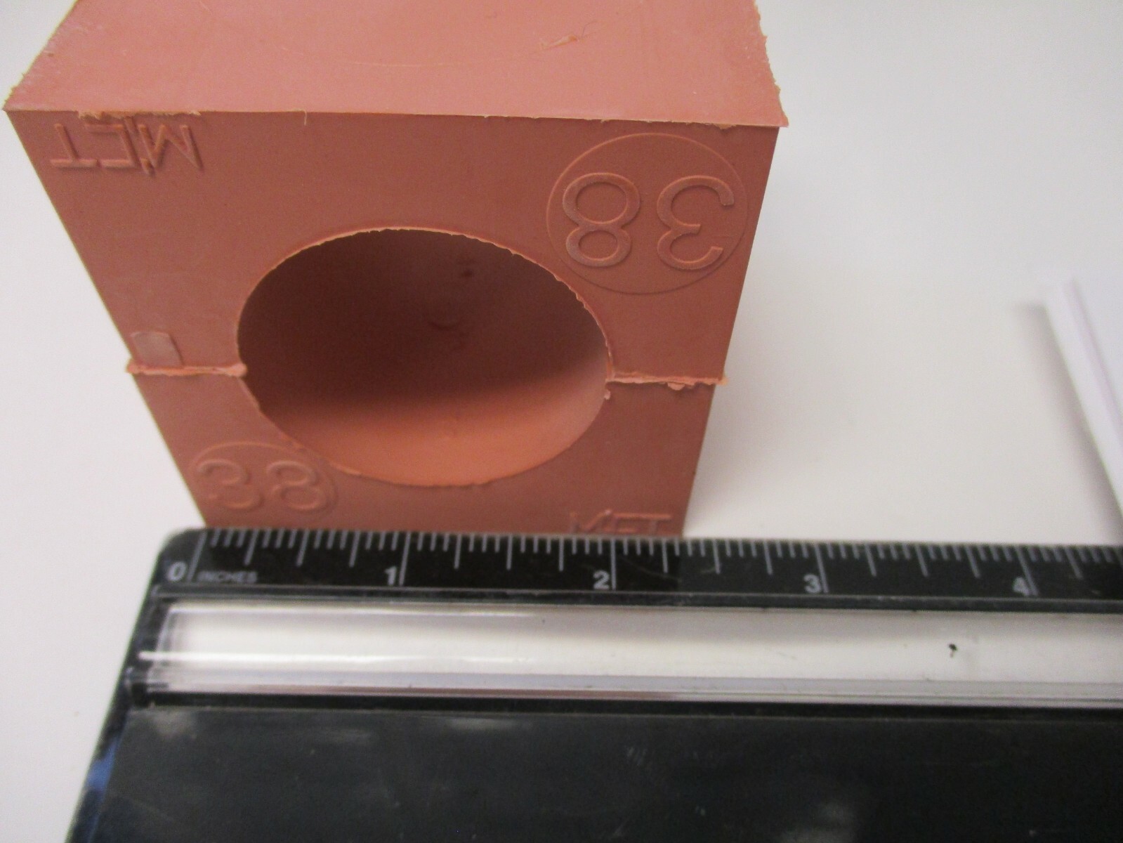 MCT BRATTBERG INSERT BLOCK 60/38 LYCRON, CABLE DIM 1.40-1.55 (8PC LOT ...