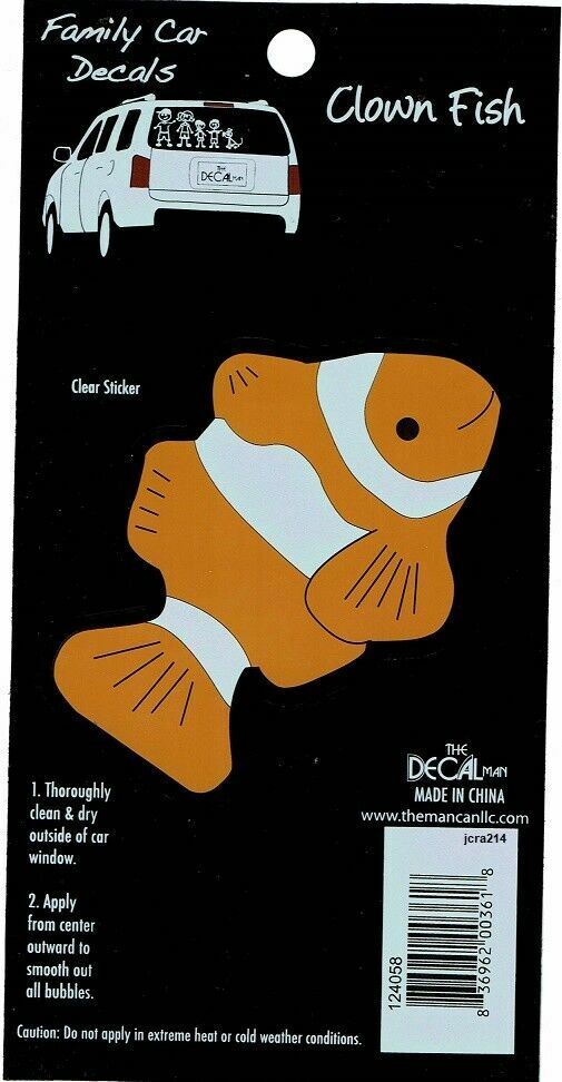 The Decal Man Collection: Family Car Stick FIgure Family Decal Sticker ...