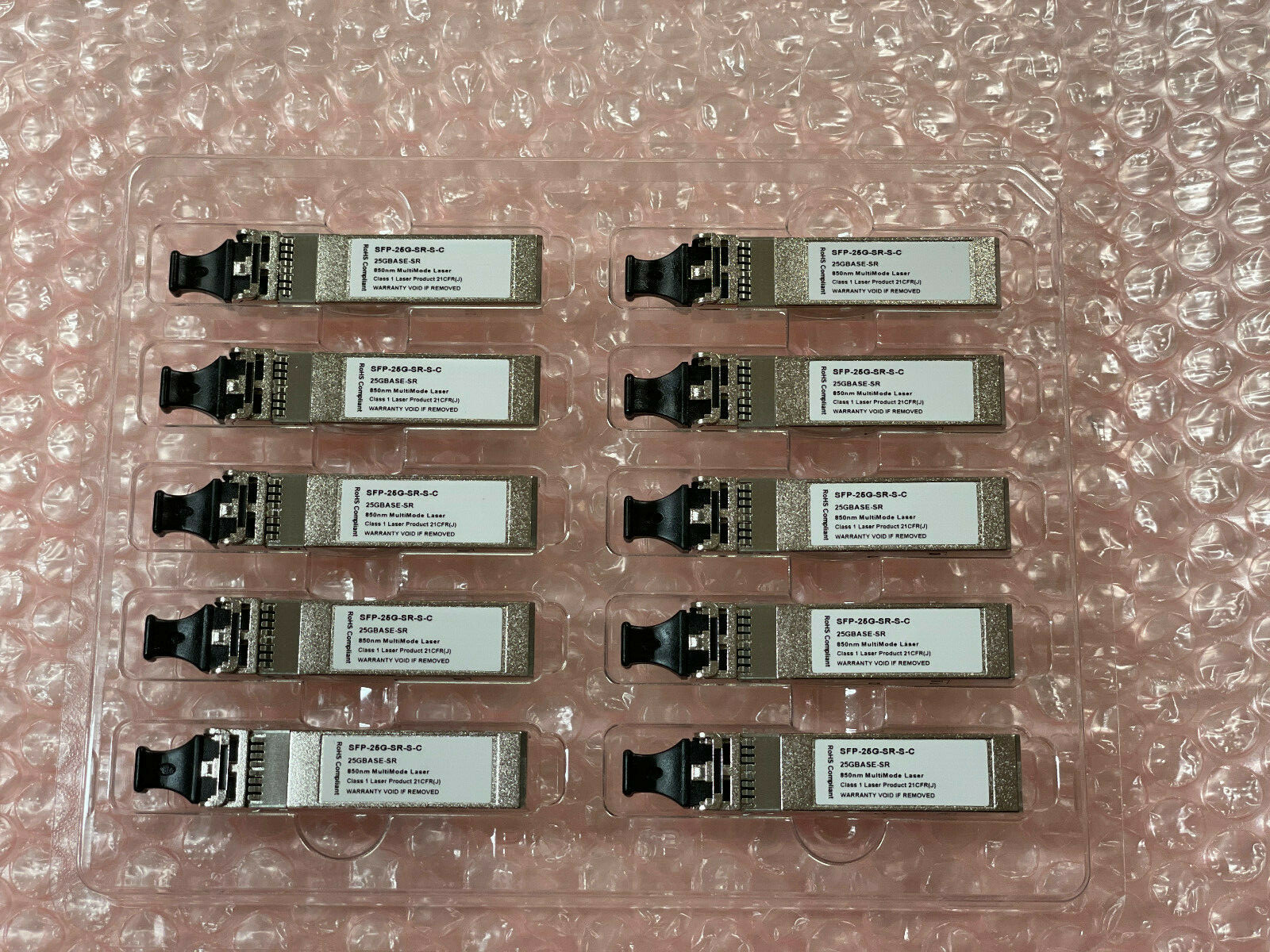 *NEW* SFP-25G-SR-S-C - Cisco compatible 25GBASE-SR SFP Module (LOT OF ...