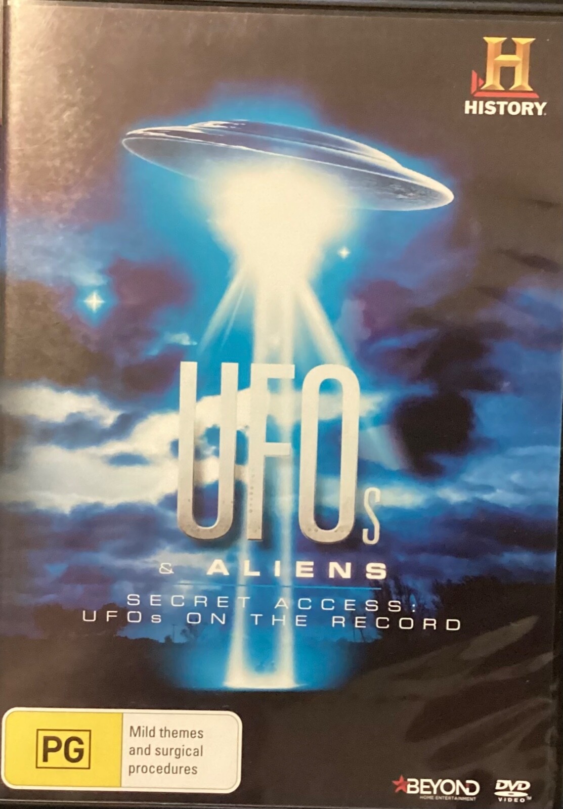 UFOs & Aliens UFOs on the Record DVD History | eBay Australia
