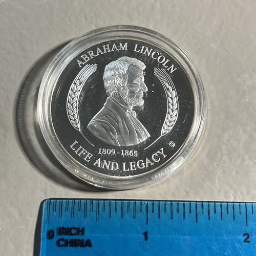 Abraham Lincoln Life And Legacy Medal Gettysburg Address American Mint ...