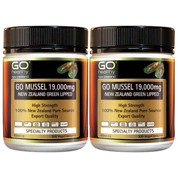 GO Healthy NEW ZEALAND Mussel 19000mg 300 capsules | eBay