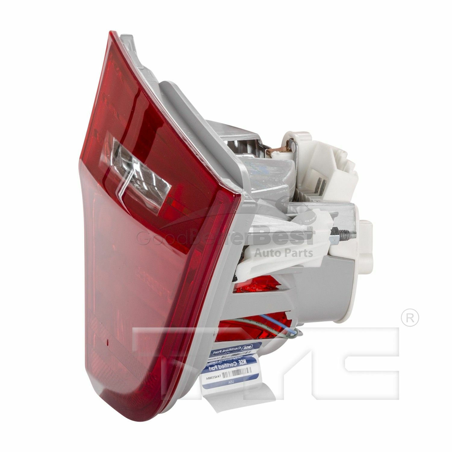 One New TYC Tail Light Assembly Left Inner 170390009 63217289427 for ...