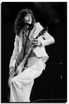 Jimmy Page Poster 24x36 Inch Live Concert Photo Rare Wall Art Print ...